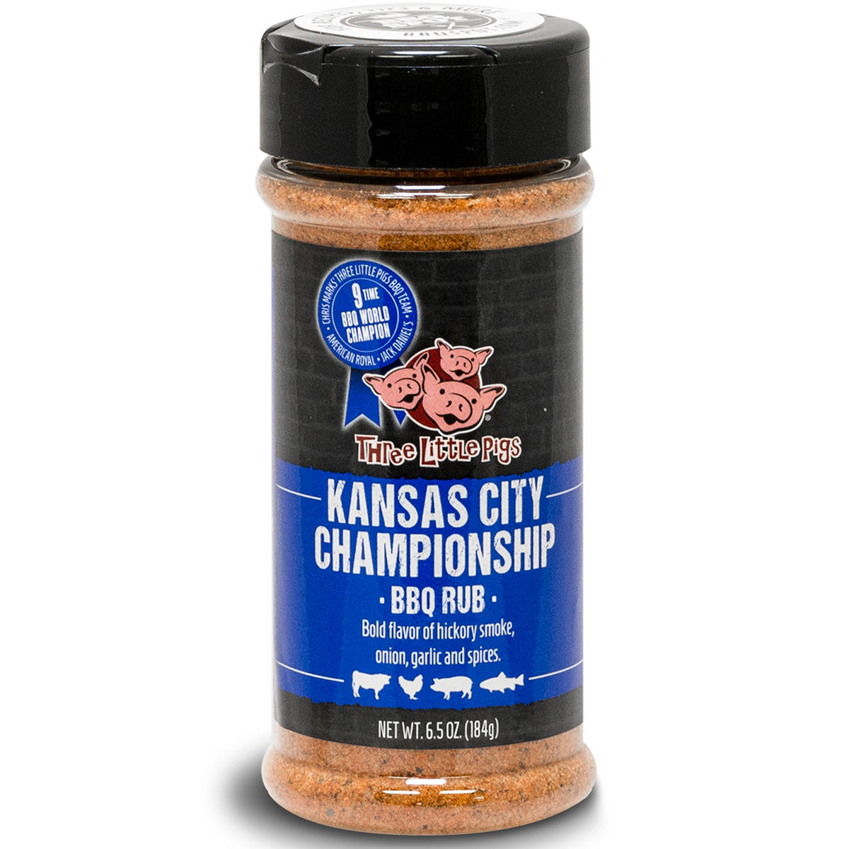 Three Little Pigs Championship BBQ Rub 6 5 Oz Grill Discounter